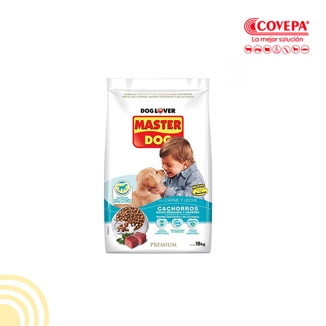 ALIMENTO PERRO MASTER DOG CACHORRO 18 KG - Covepa